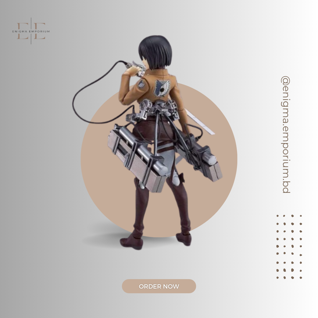 Attack on Titan : Mikasa Ackerman Figma Action Figure - Enigma Emporium